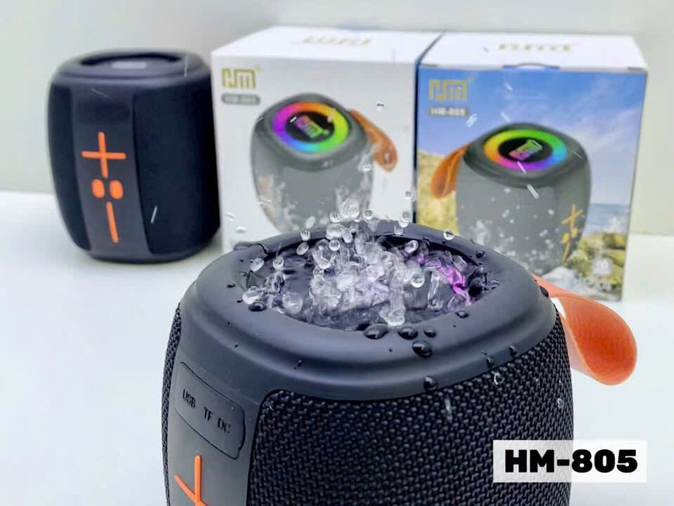 Sound Tech Loa bluetooth HM 805 Không Dây, Công Suất 8W, âm Hay Bass Căng, Chóng nước.